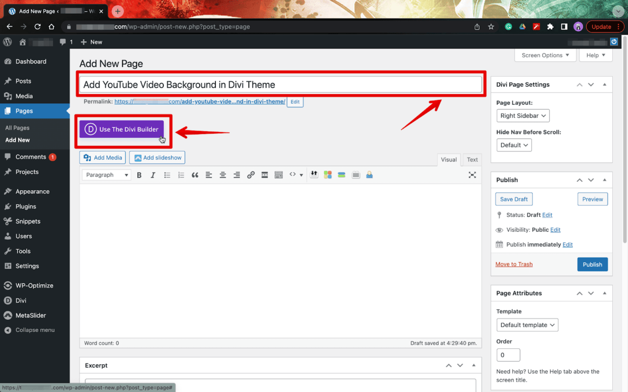 How to Add YouTube Video Background in Divi Theme: Enhance Your Blog's Visuals