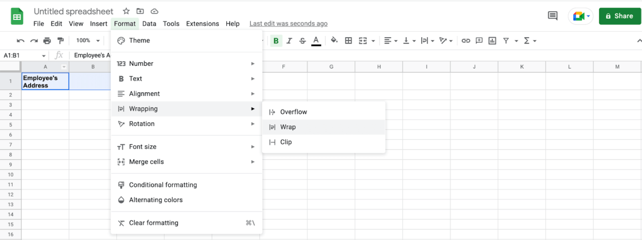 How to Wrap Text in Google Sheets & Google Docs: Essential Guide