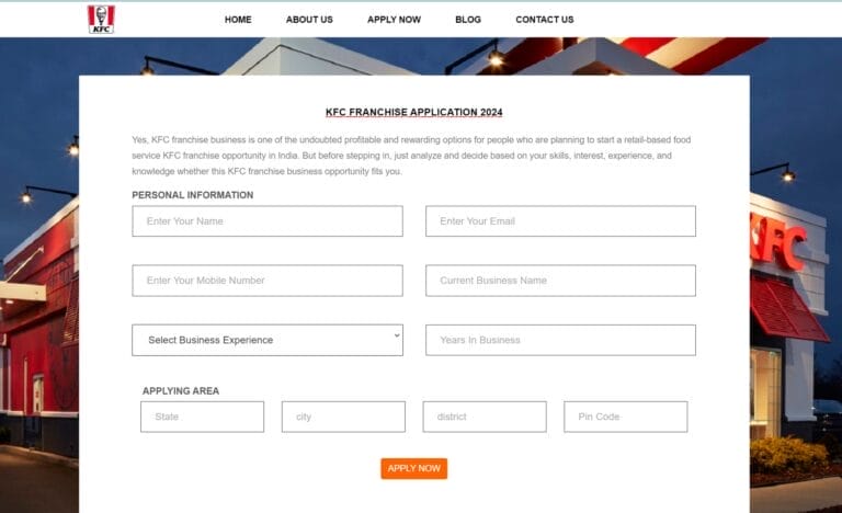 KFC Franchise Cost in India - Overview, Investment, and Application Process